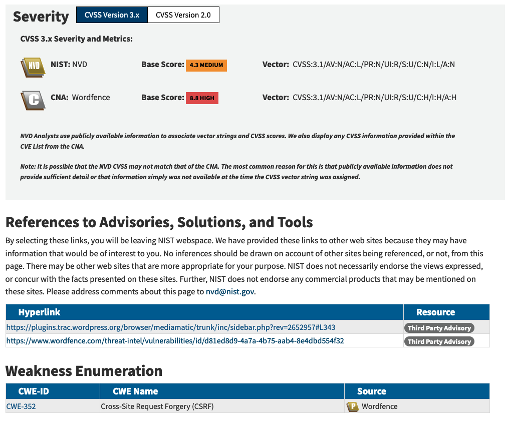 Who to Trust? National Vulnerability Database CVSS Accuracy Issues | Blog | VulnCheck