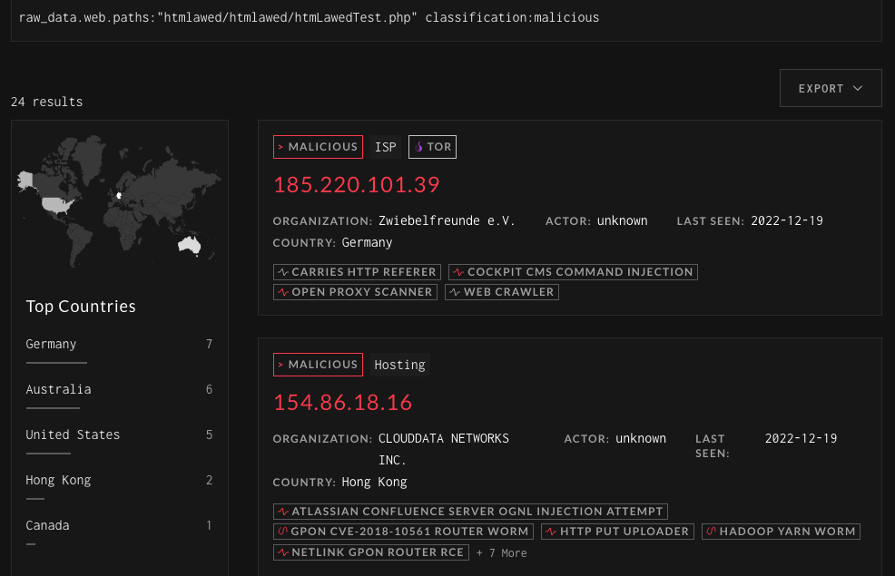 GLPI Exploitation Timeline | Blog | VulnCheck