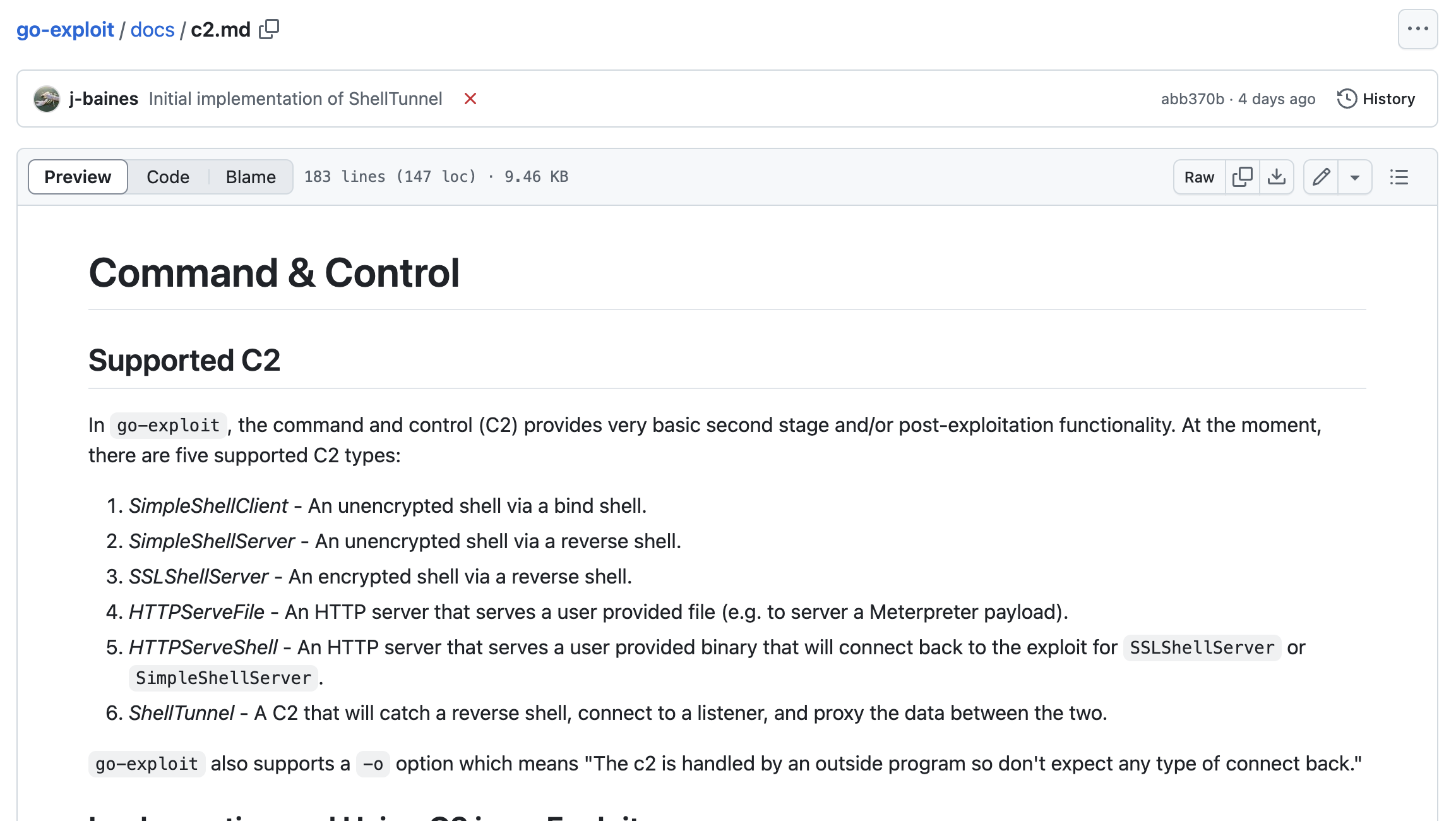 Introducing a New Command-and-Control Feature in go-exploit: The ShellTunnel | Blog | VulnCheck